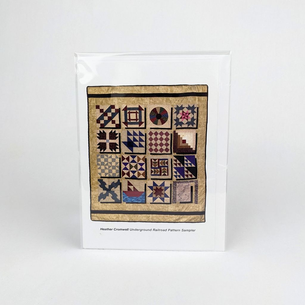 Secret Codes Card - Underground Railroad Pattern Sampler – Textile ...