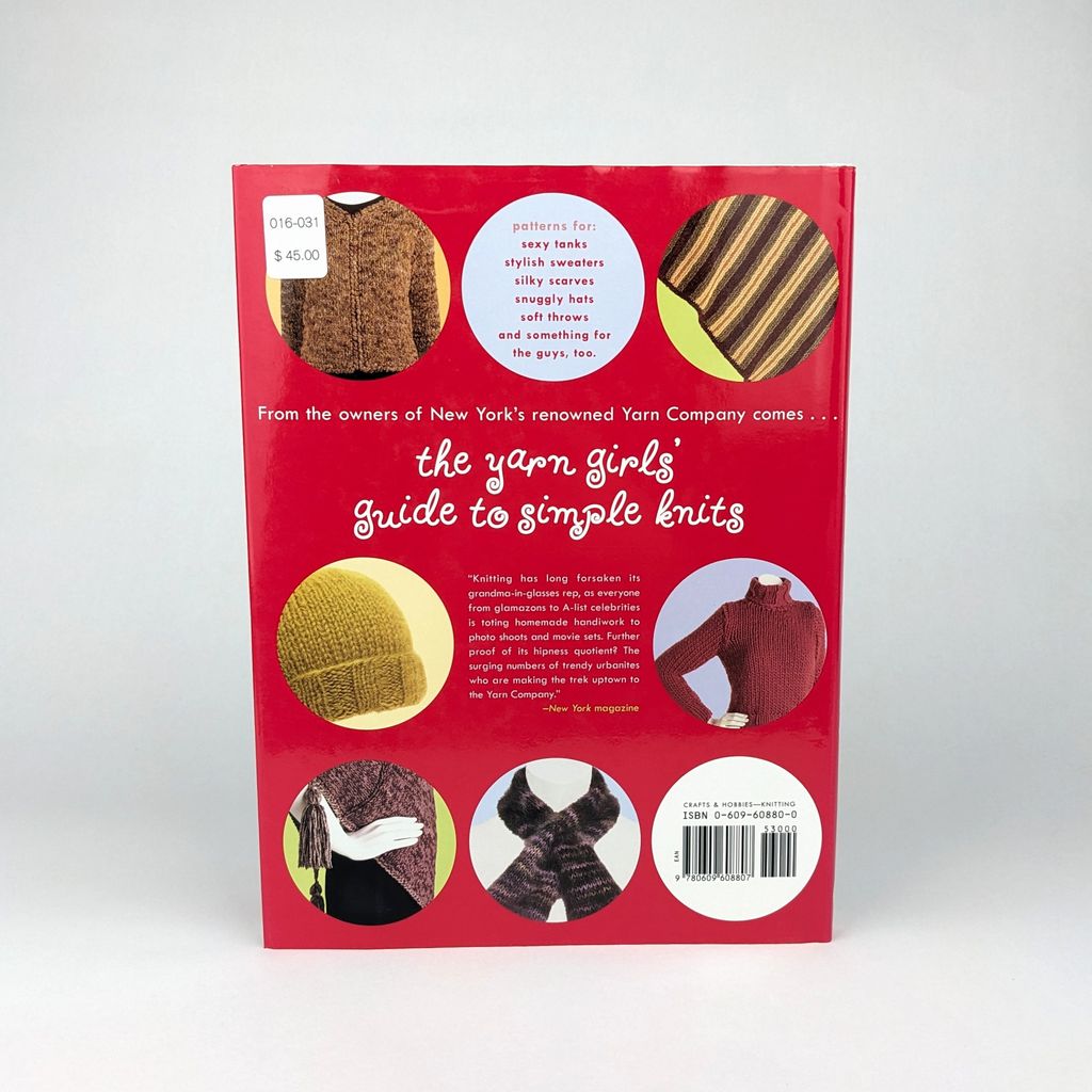 Yarn Girl's Guide to Simple Knits – Textile Museum of Canada Shop